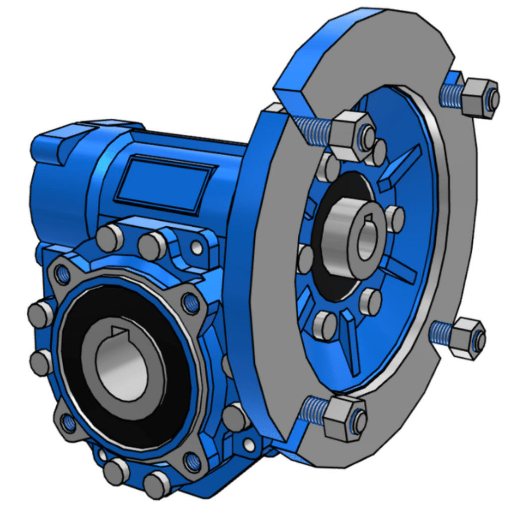 Spaggiari SW050 15:1 Worm Gearbox – 24mm Bore
