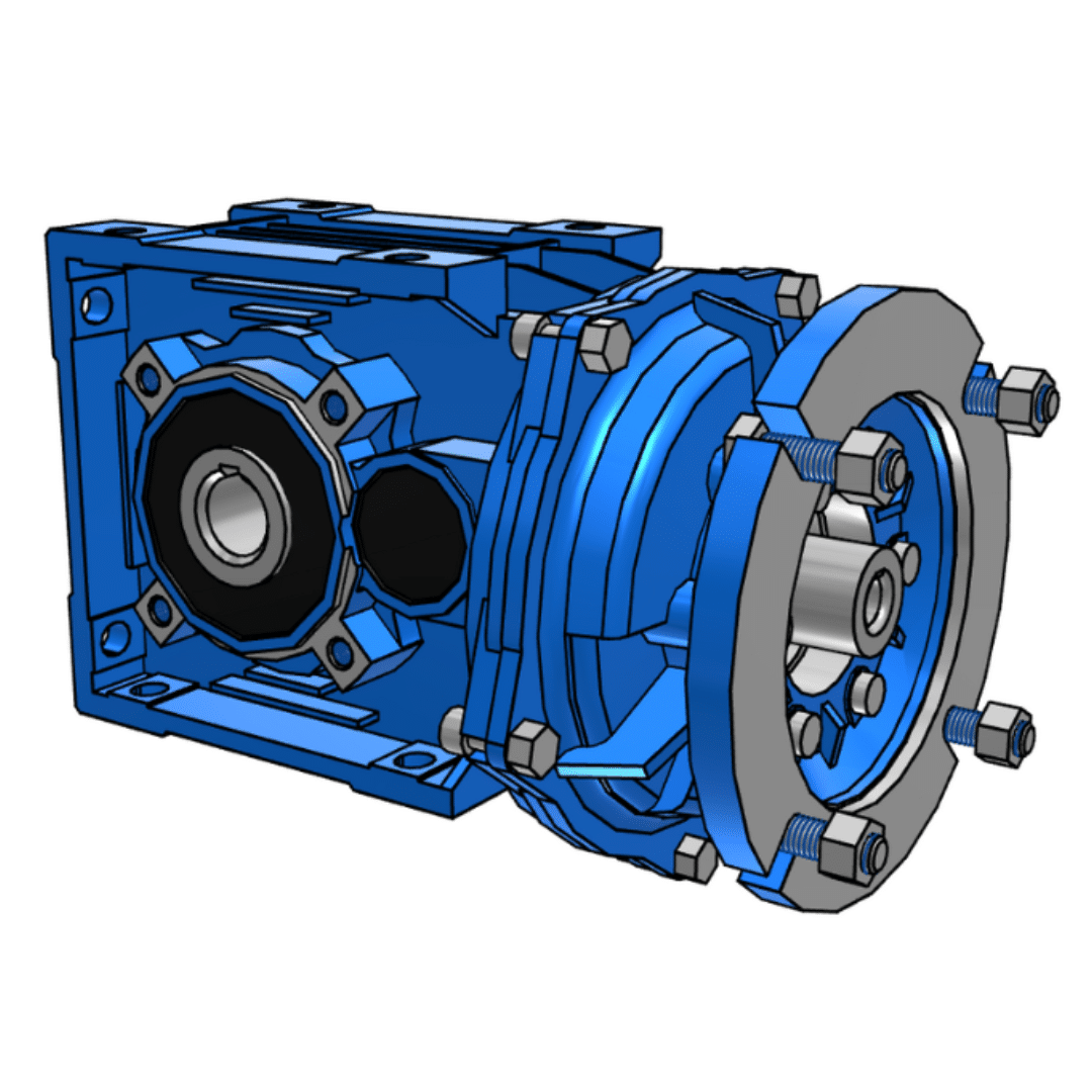 Motovario BA42 16.47:1 Bevel Gearbox – 20mm Bore, 63B5